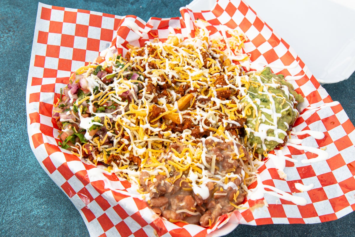 Al Pastor Fries | TACOS LOS BARRIOS